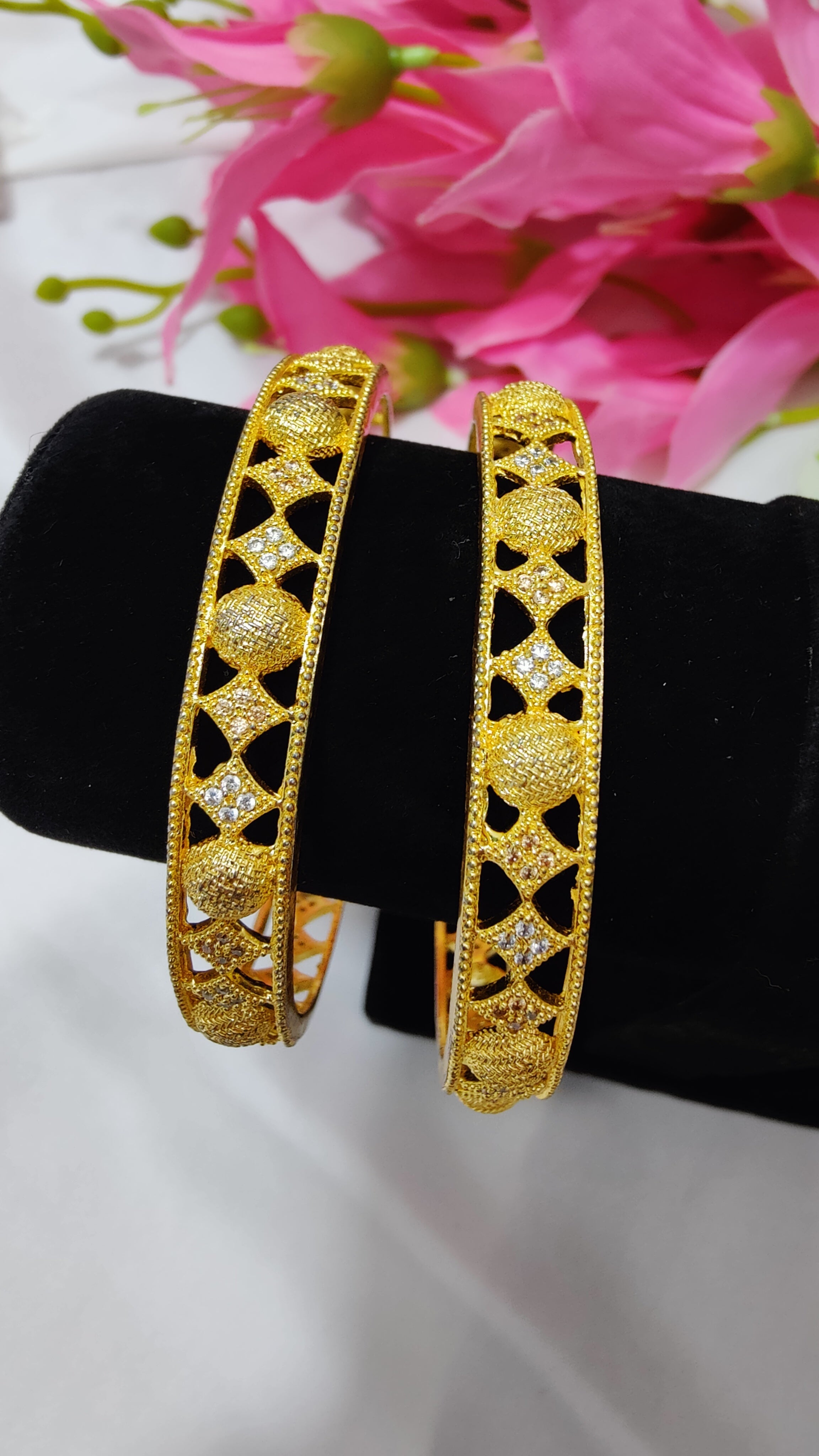 One Carat Bangles In Pakistan | Buy Premium AD Designs – Al Nafees ...